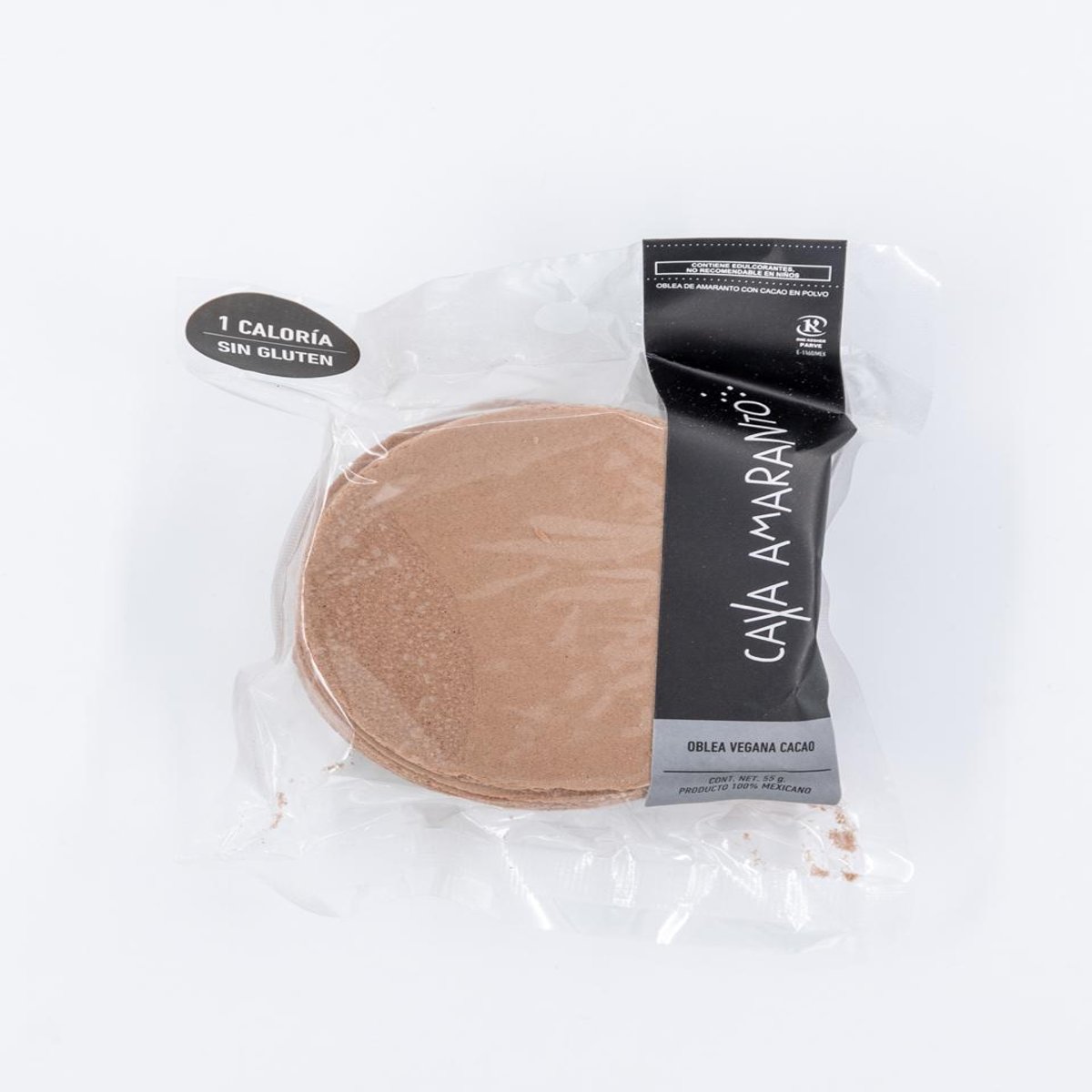 Oblea Vegana Cacao Caxa Amaranto 55 G