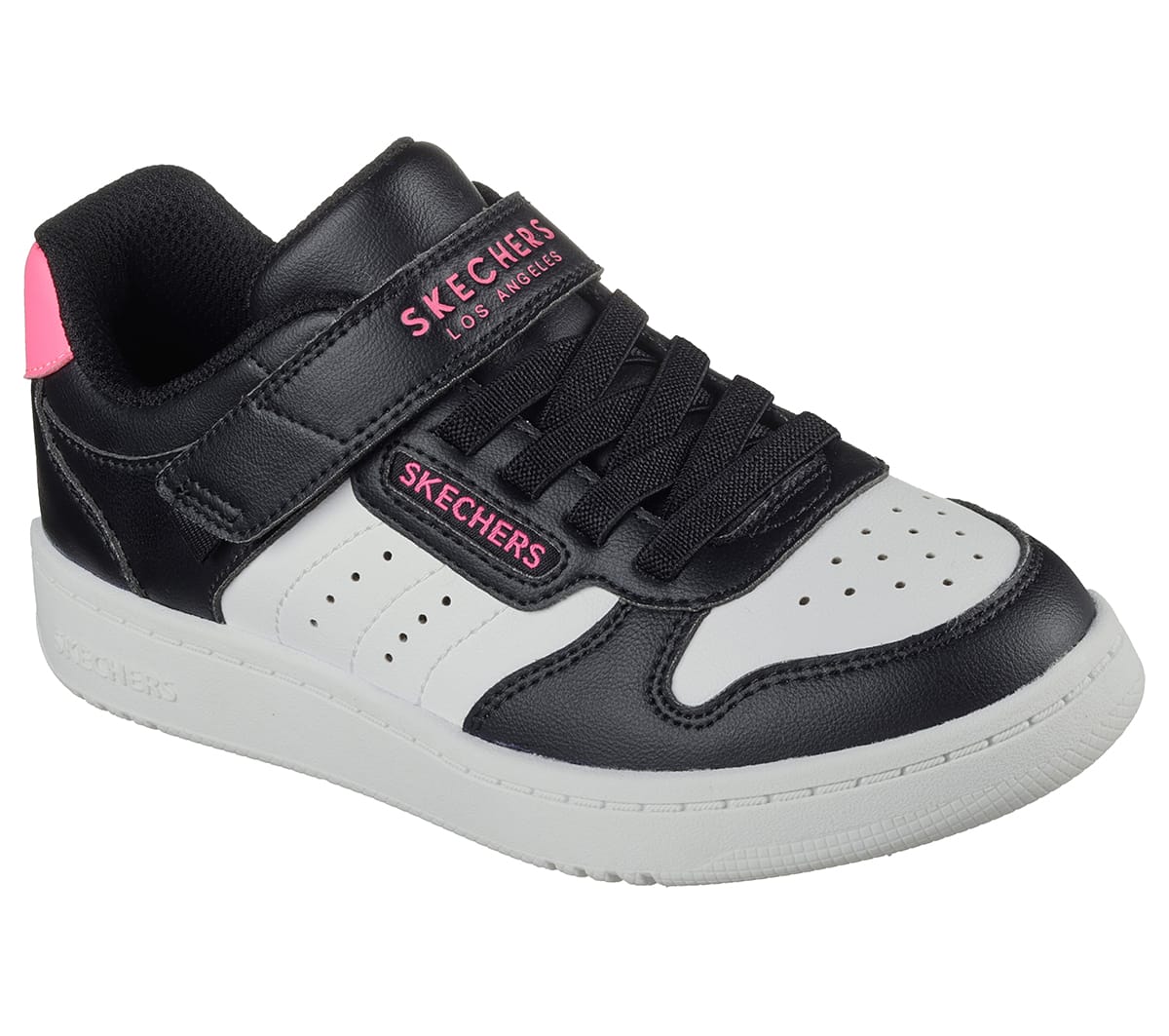 Tenis con Velcro 17-22 Blanco Skechers