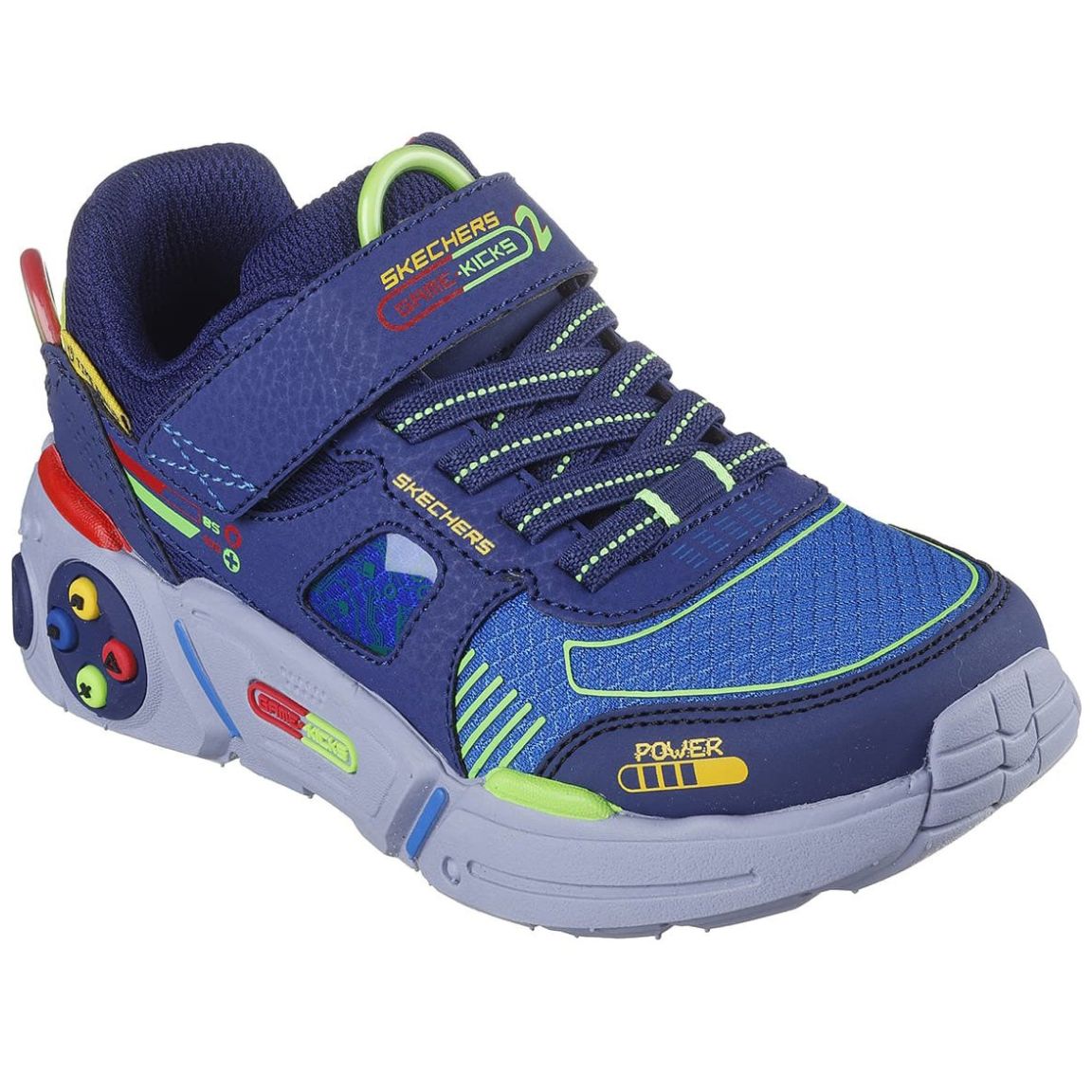 Tenis con Velcro 17-23 Colores Skechers