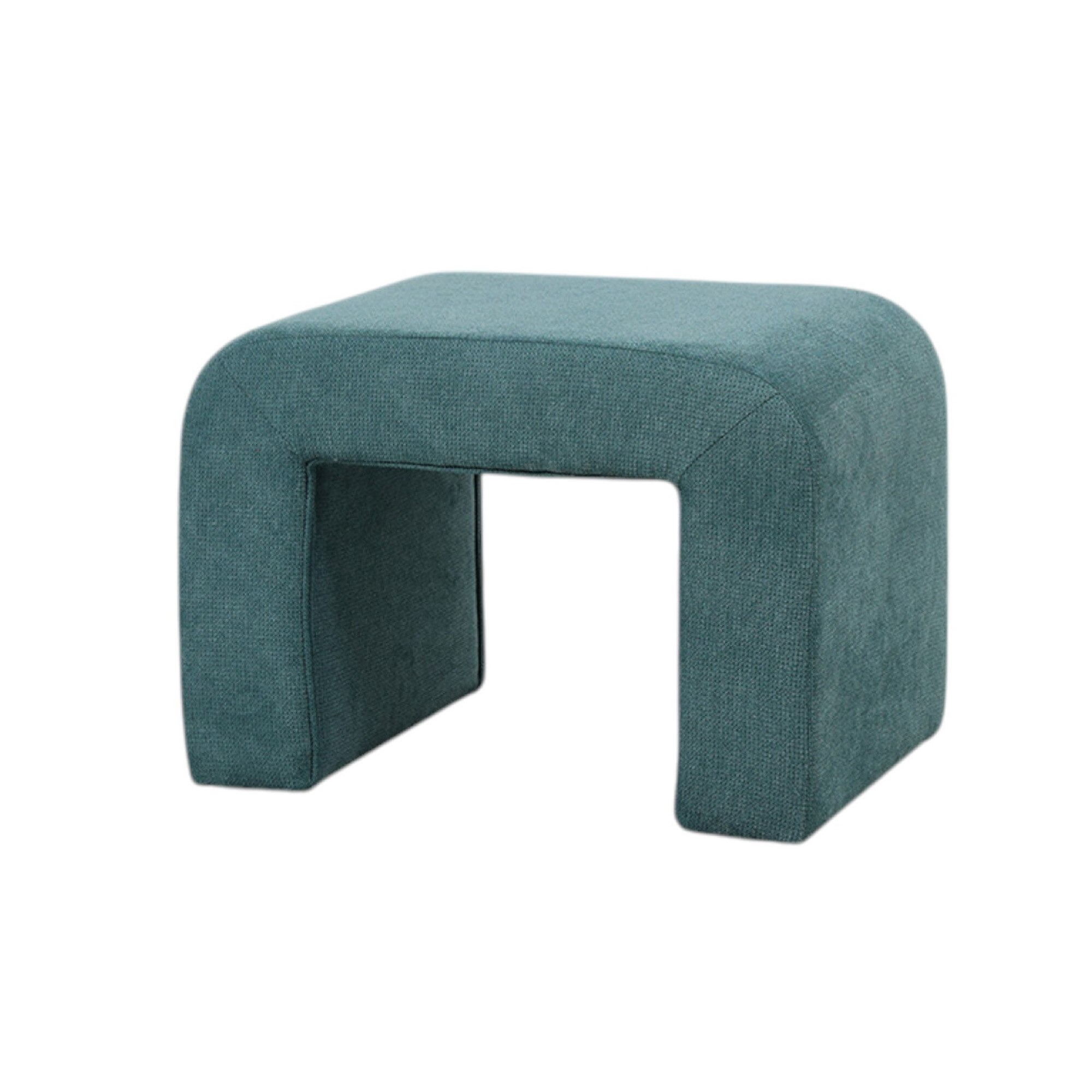 Taburete de Tela Col Modern Turquesa Home & Details