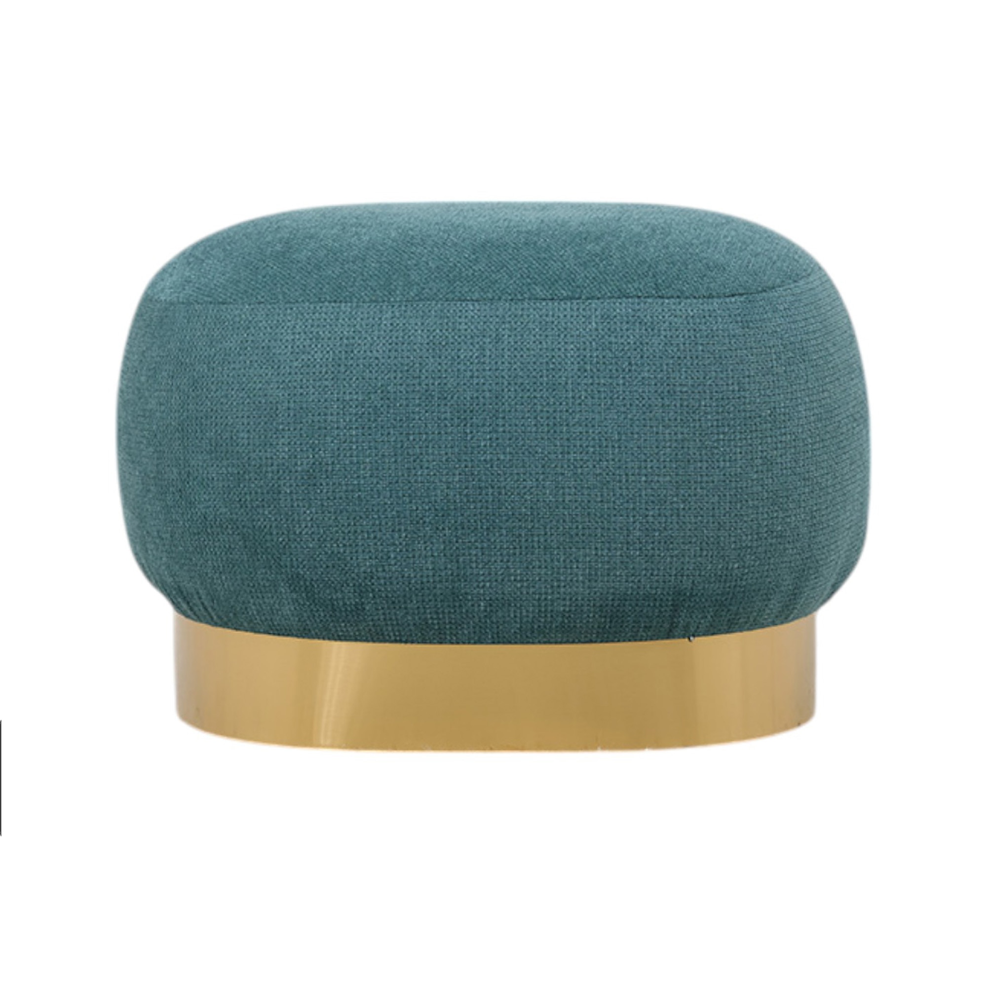 Taburete de Tela Col Modern Turquesa 55 Home & Details
