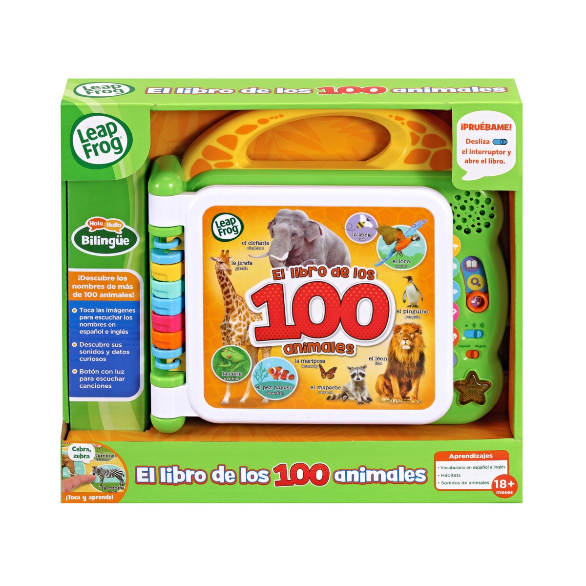 El Libro de los 100 Animales Bilingual Vtech