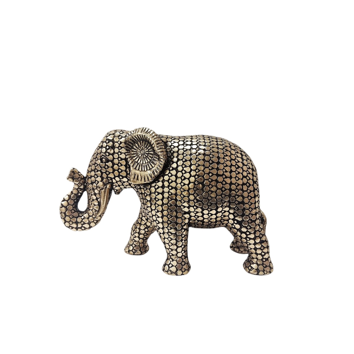 Figura Elefante Dorado Chico Cf1068 Mideko