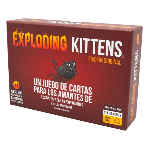 Juego Exploding Kittens Edici N Original