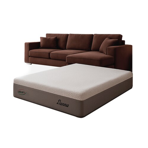 Colchón Matrimonial con Sala de Regalo | Paquete Danna Vittorio Benzi