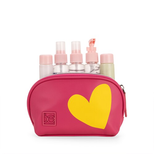 Cosmetiquera Cierre Sencillo Cloe Rosa