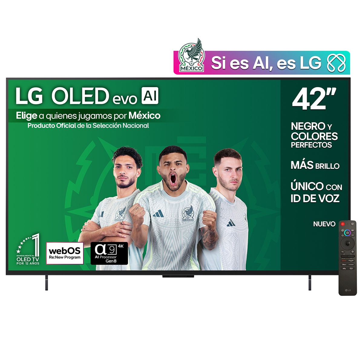 Pantalla LG 42 Pulgadas Oled Evo Ai C5 4K Smart Tv