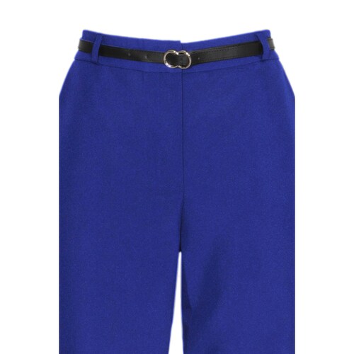 Pantalón Liso con Cinturón Orange Love para Mujer