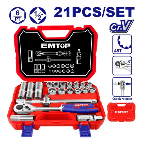 Juego de Herramientas para Mec Nico 21 Piezas 12