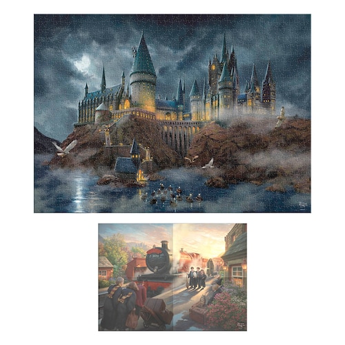 Rc Harry Potter Hogwarts Thomas Kinkade 1000 Pzs