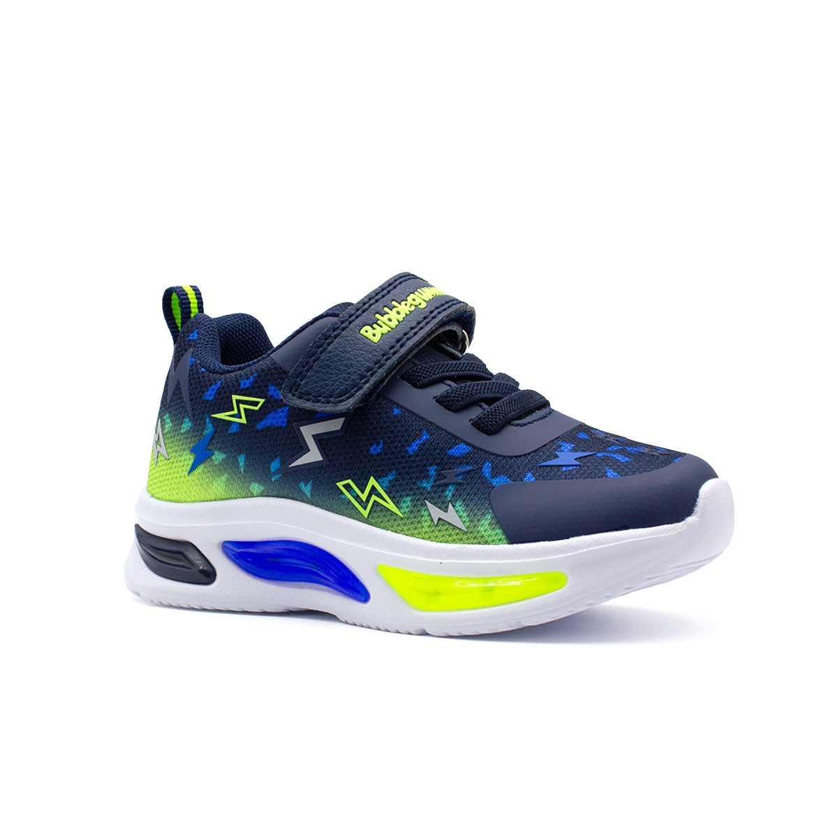 Tenis con Velcro 14-20 Azul Bubble Gummers