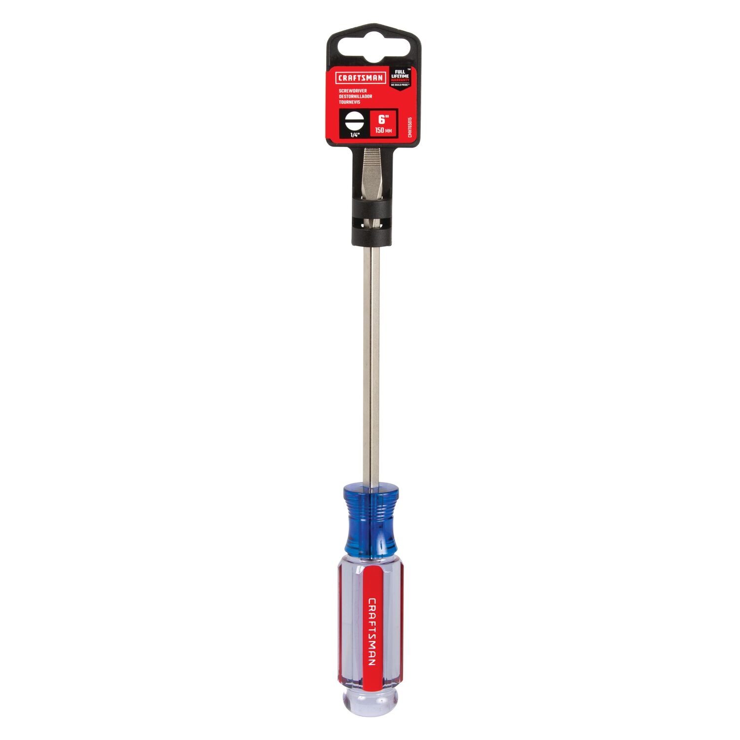 Desarmador Plano 1/4X6 Craftsman 41584/cmht65015