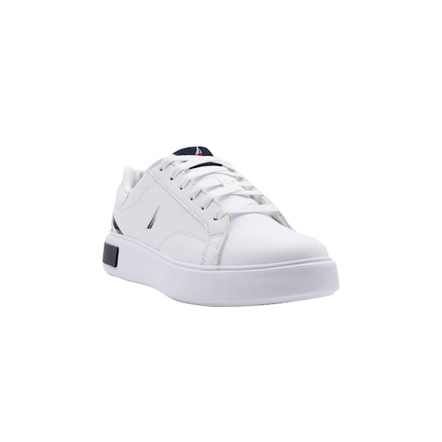 Tenis Shaw Jr Agujeta 19-24 Blanco Nautica