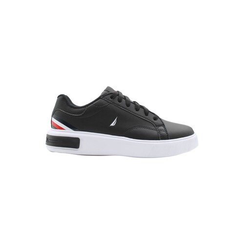 Tenis Shaw Jr Agujeta 19-24 Negro Nautica