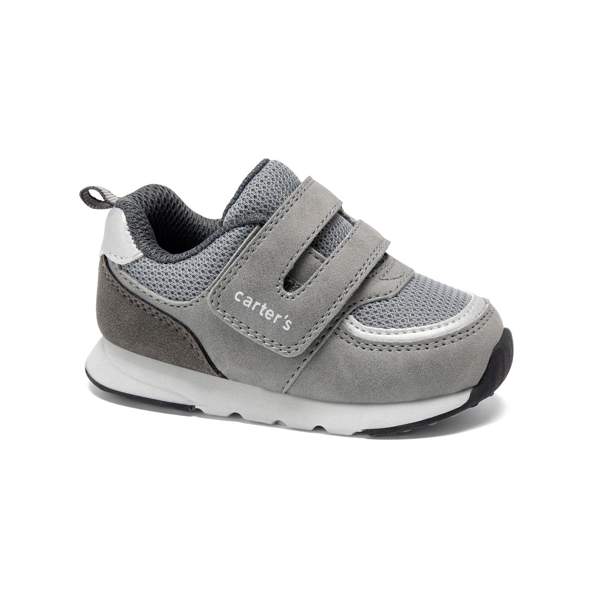 Tenis con Velcro 8-10 Gris Carters