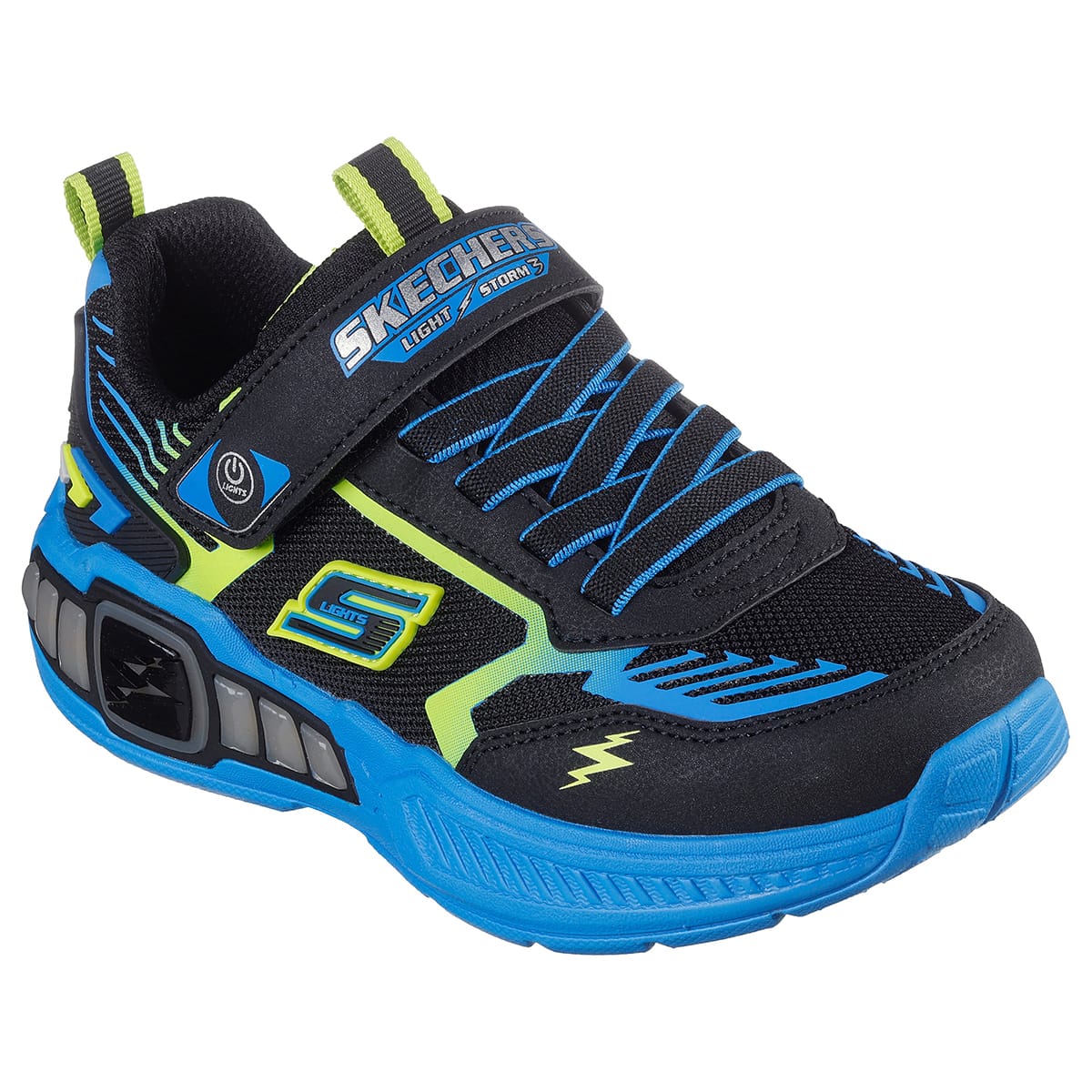 Tenis con Velcro 17-23 Azul Skechers