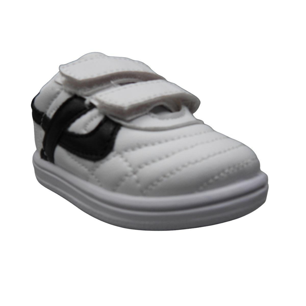 Tenis con Velcro 12-16 Blanco Panam