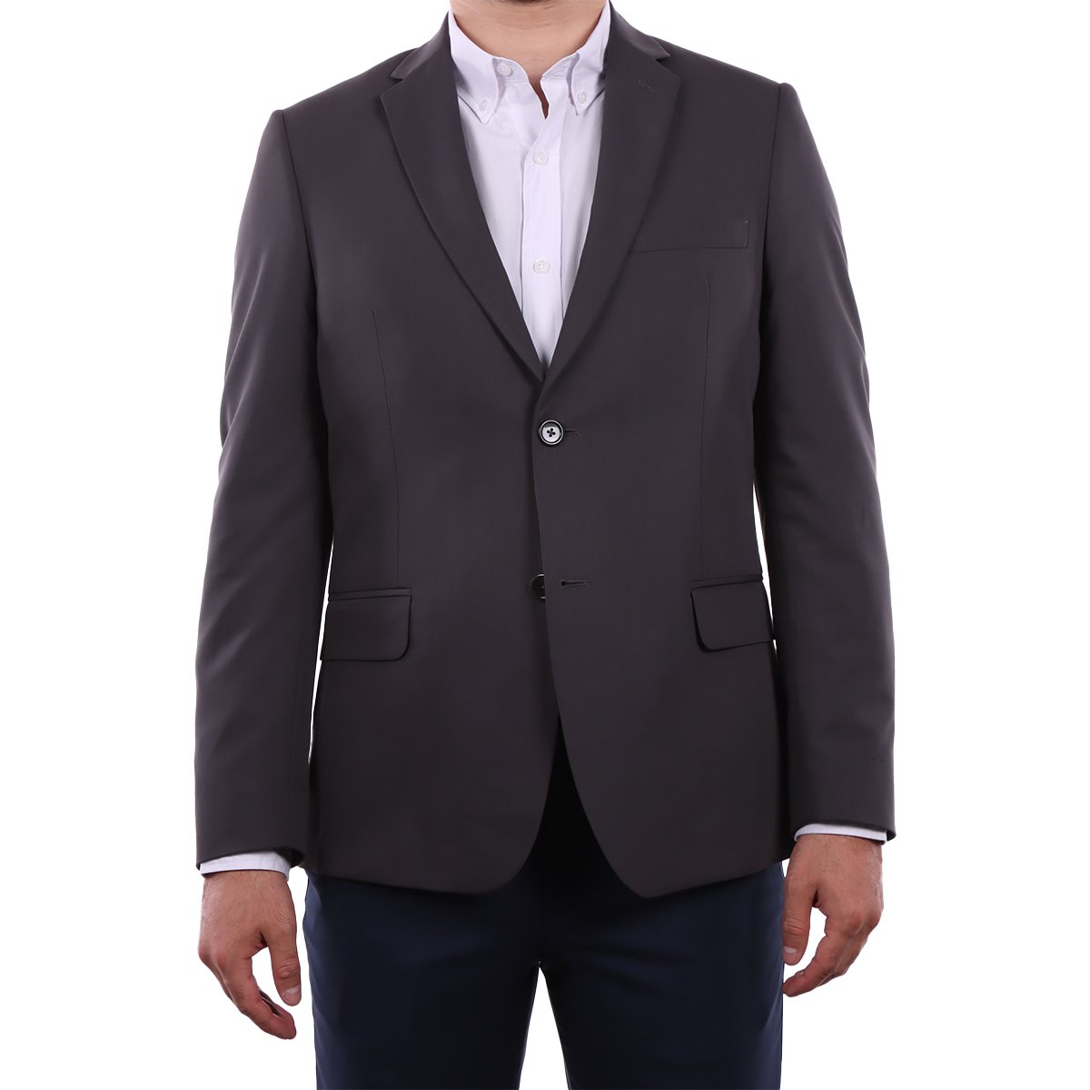 Saco Gris Ejecutivo Clásico Carlo Corinto para Hombre