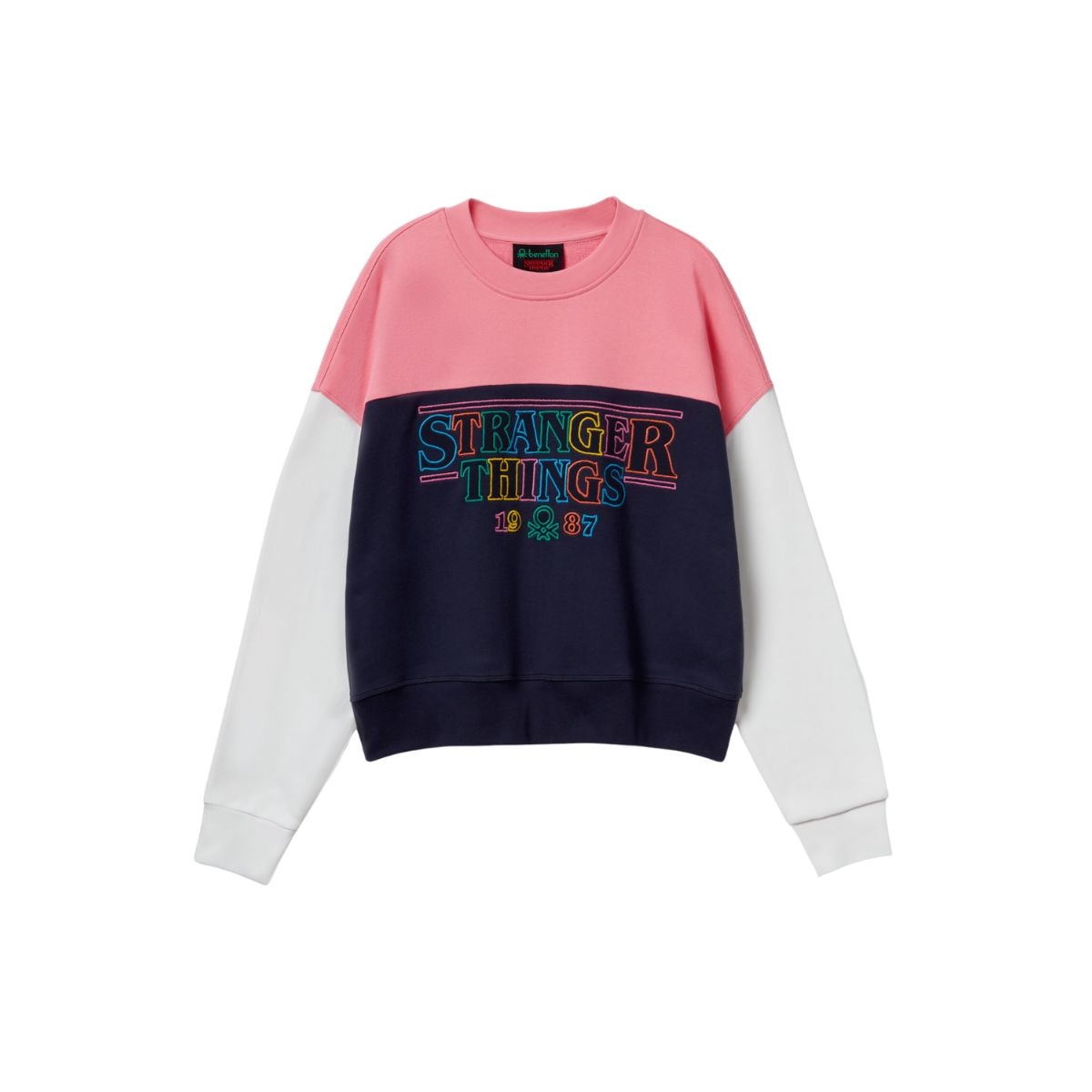 Sudadera Stranger Things Benetton para Mujer
