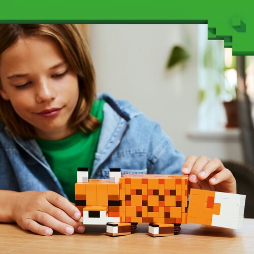 Lego® Minecraft® el Zorro - Juguete Decorativo - 21588