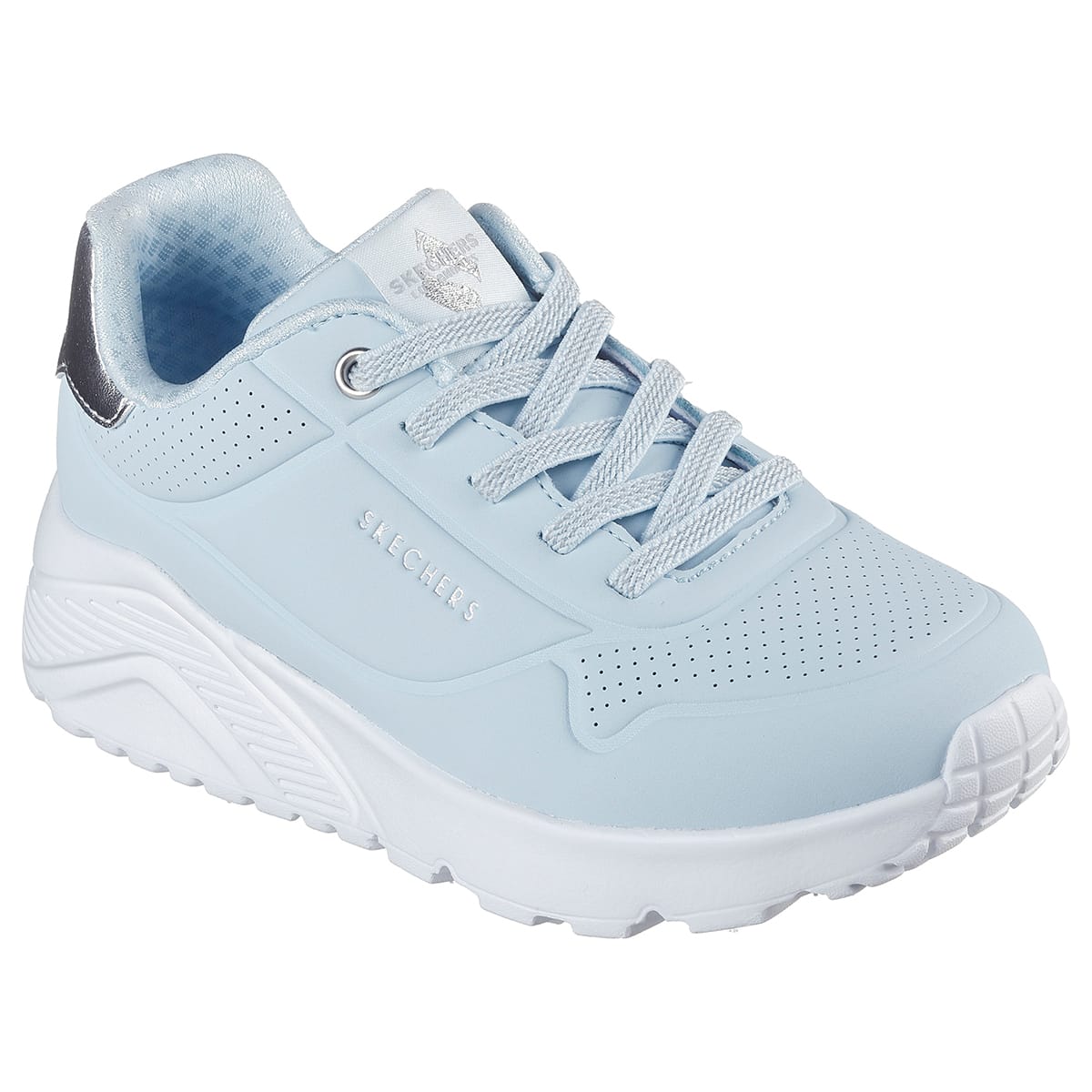 Tenis con Velcro 17-23 Azul Skechers