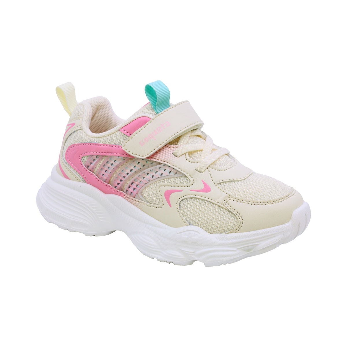 Tenis con Velcro 18-22 Rosa Coqueta