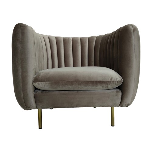 Sillón Vintage Home Groff Velvet Dawn