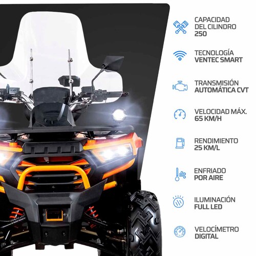 Cuatrimoto Vento Yuma 250 2026