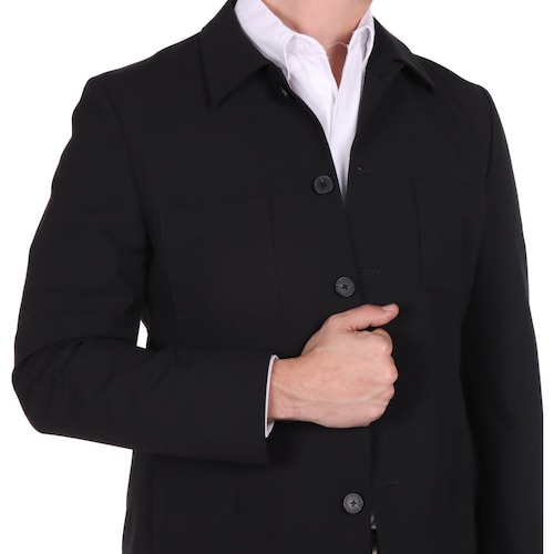 Saco Negro Hombre Carlo Corinto Estilo Moderno
