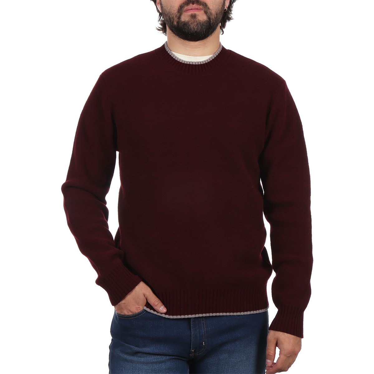 Suéter Básico Cuello Redondo Generra para Hombre