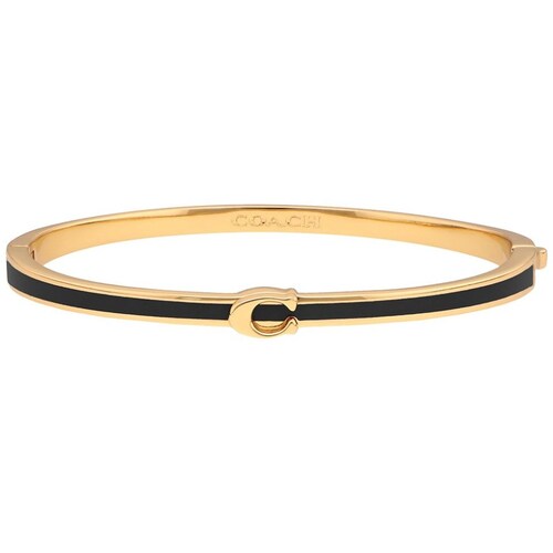 Coach Pulsera Negra Pulido