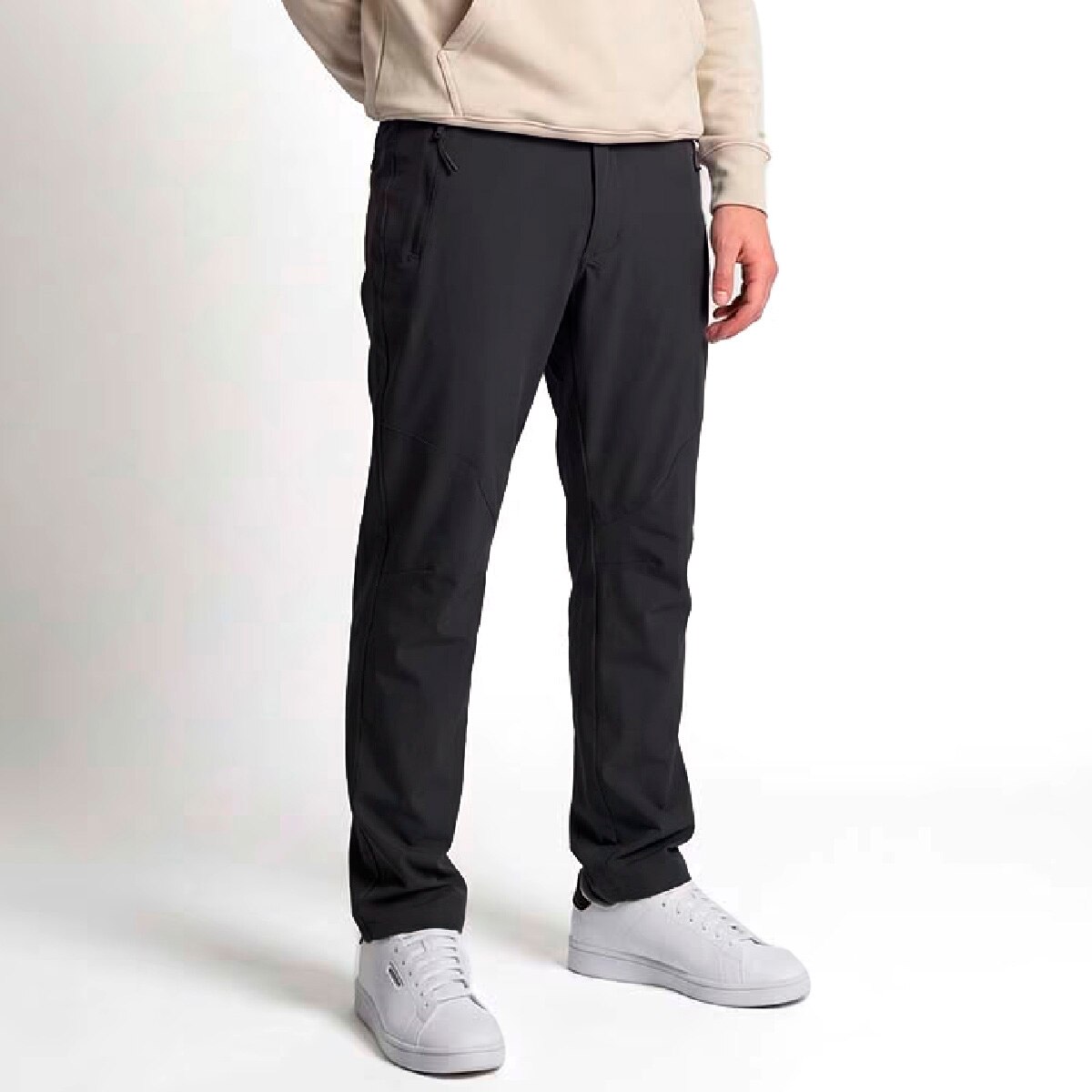 Pantalón Classic Regular Fit Usport Negro para Hombre