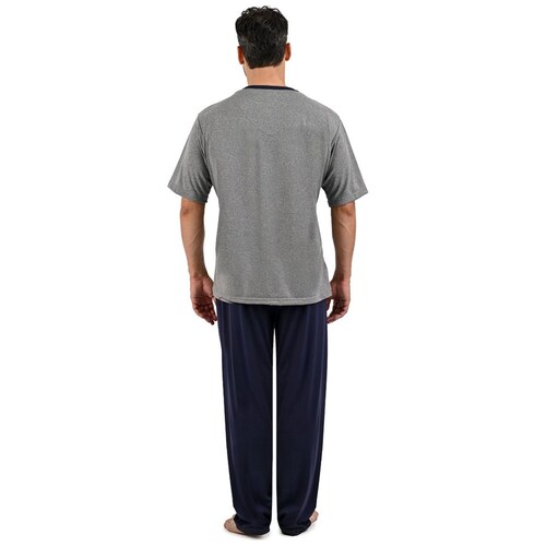 Pijama de Playera de Manga Corta y Pantalón Starwest para Hombre