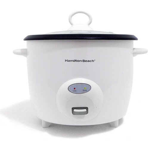 Arrocera 20 Tazas Hamilton Beach Mod. 37532 - Blanco