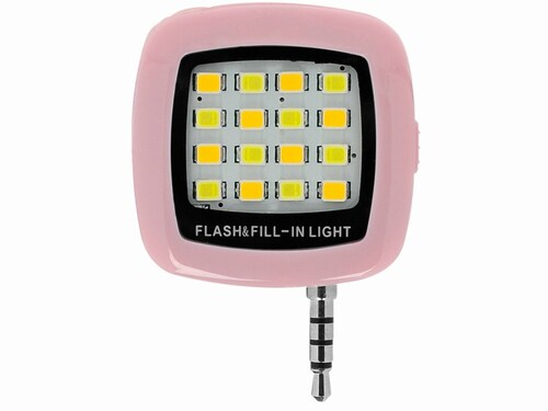 Mini Flash 16 Led Celular Selfie Iphone Android Recargable BYTESHOP