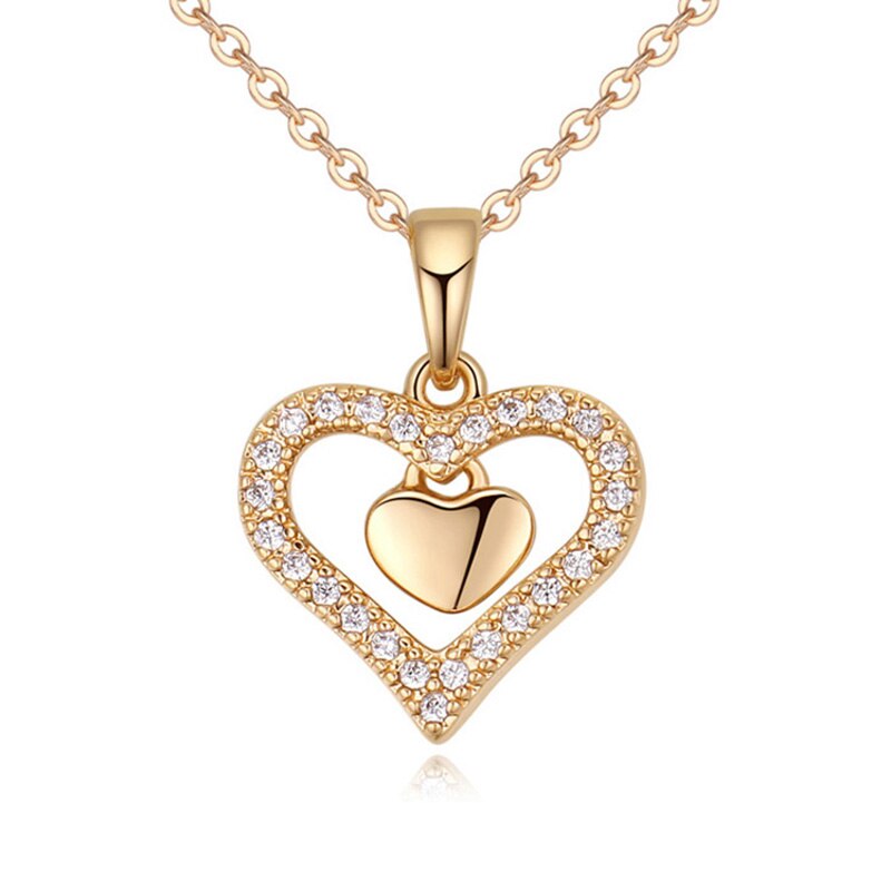 Dije con cadena Grace on Yellow, Amor de Cristal