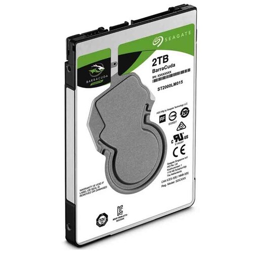 Disco Duro 2TB Seagate Barracuda 5400RPM 2.5 ST2000LM015