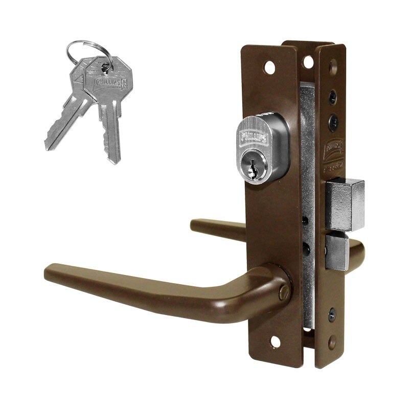 CERRADURA PARA PERFILES DE ALUMINIO 549 ADK CAFE
