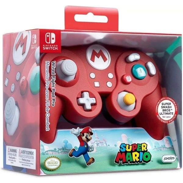 Nintendo Switch Control Alambrico MARIO