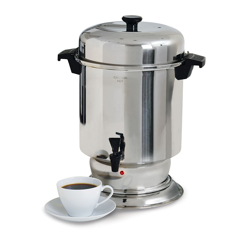 Cafetera Percoladora de 55 Tazas de Grado Comercial en Acero Inoxidable ...