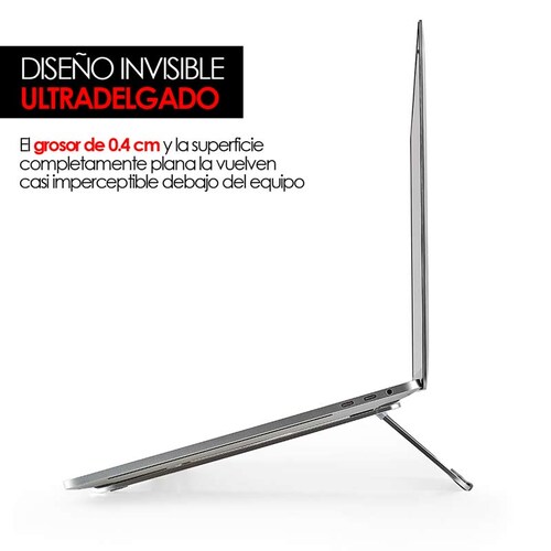 Base Metálica para Laptop Y Tablet Universal Ligera Redlemon.