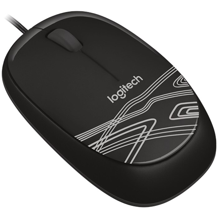 Mouse Logitech M105 Alambrico Optico USB Negro 910-002958
