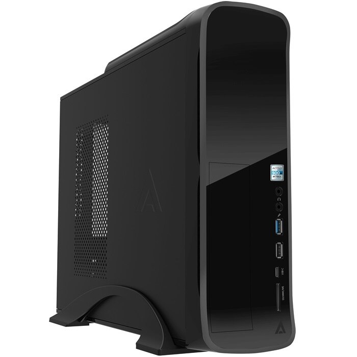 Gabinete ACTECK INTEGRA IVO GI-001 Micro-ATX Ventilador Fuente 500W AC ...