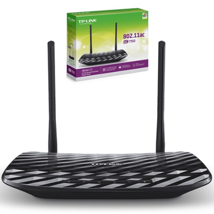 Router Inalambrico Tp-Link Archer C2 Gigabit AC750 Banda Dual 2.4 & 5GHz