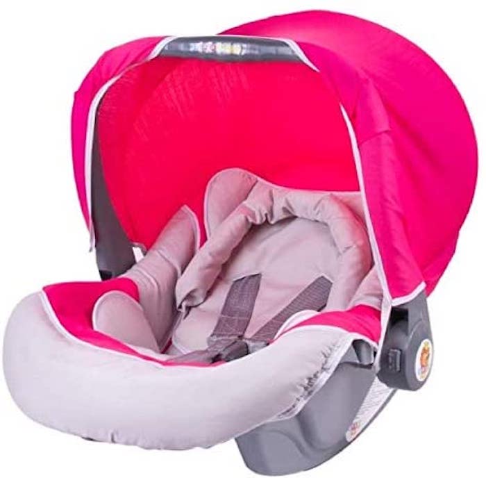 Portabebe de Lujo Rosa Promeyco Hecho en México Mecedora bebe El Bazar ...