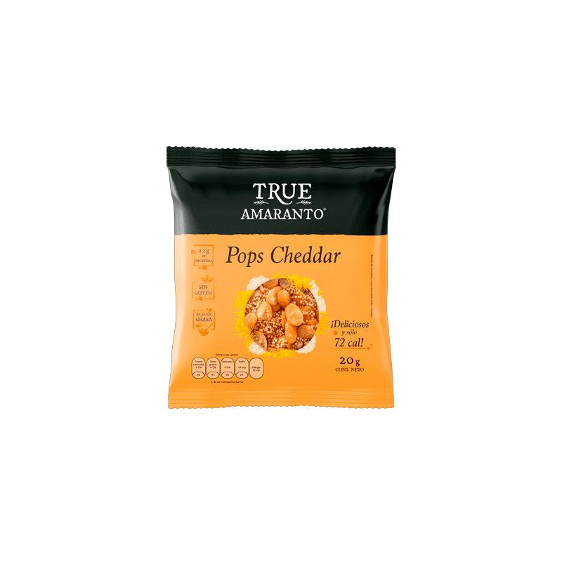 Pop Cheddar True Amaranto