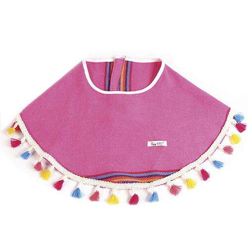 Jorongo Rosa para mascotas marca El Rebozo de Dolce