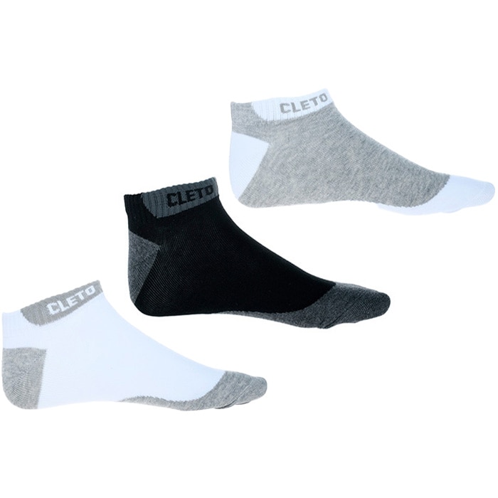 Set Calcetines CLETO REYES Unisex LINER 3 PACK Multicolor