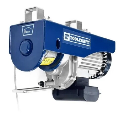 Polipasto Eléctrico ToolCraft 300/600kg; de 1.4HP y 120V