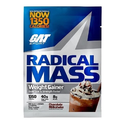 PROTEINA GAT RADICAL MASS 12LBS SABOR CHOCOLATE